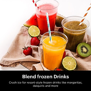 Ninja NJ601AMZ Professional Blender with 1000-Watt Motor & 72 oz Dishwasher-Safe Total Crushing Pitcher for Smoothies, Shakes & Frozen Drinks, Black