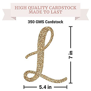 Pre-Strung Welcome Little One Banner - NO DIY - Gold Glitter Baby Shower Gender Reveal Party Banner in Script - Pre-Strung Garland on 6 ft Strand - Neutral Decorations & Decor. Did we Mention no DIY?