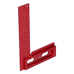 L Square Ruler, Clear Accurate Right Angle Positioning Ruler Right Angle Ruler Framing Ruler 90° for Carpenter for The 3D Sheet