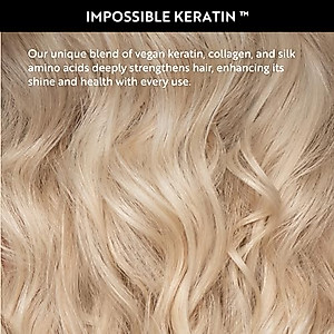 LATINUS BEAUTY RESCUE Collection, Impossible Keratin Anti-Frizz Shampoo (12 oz) + Conditioner (12 oz) + Leave-In Cream (8 oz) for Dry, Damaged Hair