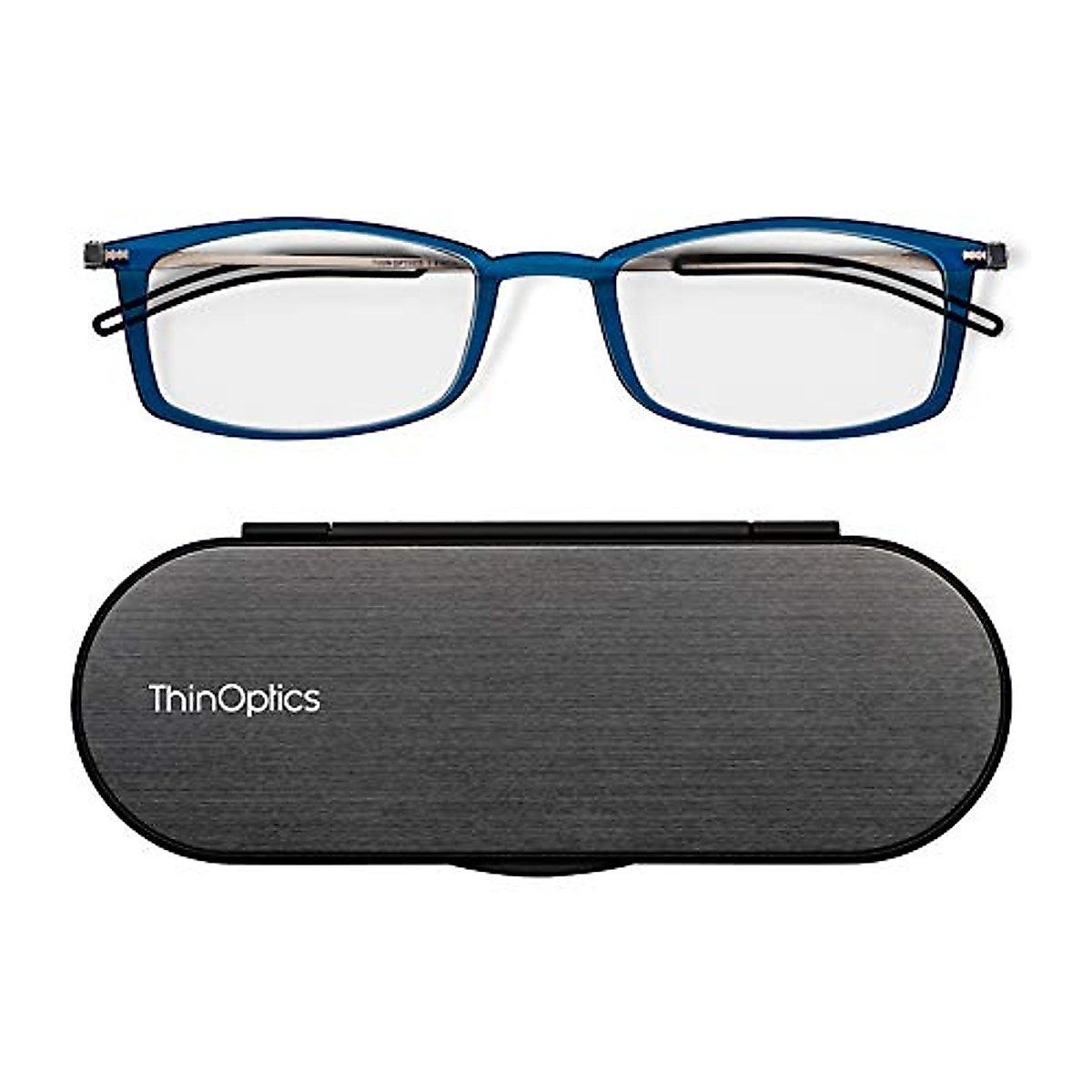 ThinOptics Unisex Adult Glasses Reading, Blue, 1.50 US
