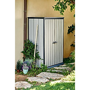 Keter 228430 High-Store Vertical Storage Shed