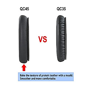 Earpads for Bose QuietComfort 45 QC45 QC35 ii QC35 Ear Pads Headphones Ear Cushions Replacement with Upgraded Memory Foam