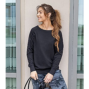 Instant Message - Spread Kindness Not Germs - Ladies French Terry Pullover - Size 4X Black