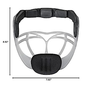 Rawlings | FACE FIRST Fielder's Mask | Fastpitch Softball | Adjustable One Size Fits Most