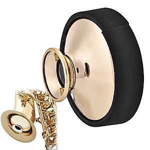 Tbest Alto Saxophone Mute Silencer, Lade Lightweight Plastic Sax Mute Saxophone Silencer Alto Saxophone Mute Sax Dampener Silencer Accessory alto saxophone mute