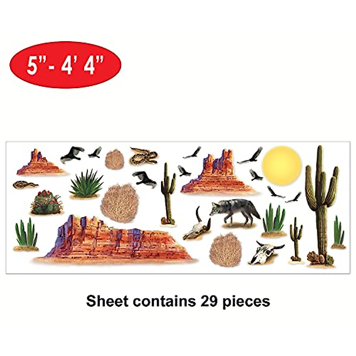 Beistle Wild West Desert Props Party Accessory