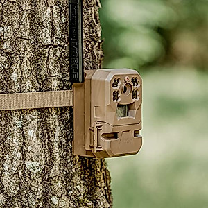 Moultrie Edge Cellular Trail Camera -Auto Connect - Nationwide Coverage - 720p Video with Audio - Built in Memory - Cloud Storage - 80 ft Low Glow IR LED Flash