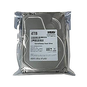 MaxDigitalData 4TB 64MB Cache 5900PM SATA 6Gbps 3.5inch Internal Surveillance Hard Drive (MD4000GSA6459DVR) (Renewed)