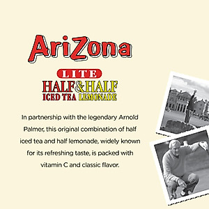 Arizona Premium Brewed Arnold Palmer Bottled Tea 16-Ounce | 12-Count
