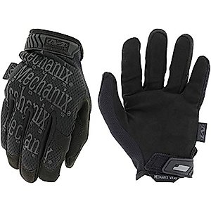 Mechanix Wear: The Original Covert Tactical Work Gloves with Secure Fit, Flexible Grip for Multi-Purpose Use, Durable Touchscreen Safety Gloves for Men (Black, XX-Large)