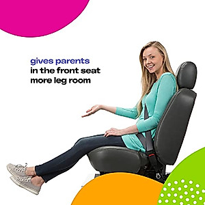 Cosco Mighty Fit 65 DX Convertible Car Seat (Heather Onyx Gray)