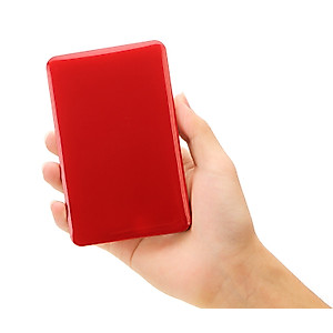BIPRA U3 2.5 inch USB 3.0 NTFS Portable External Hard Drive - Red (80GB)