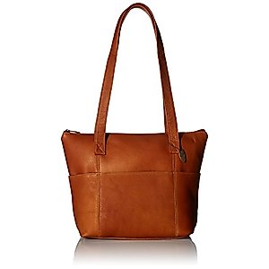 David King & Co. Top Zip Shopping Tote 543, Tan, One Size