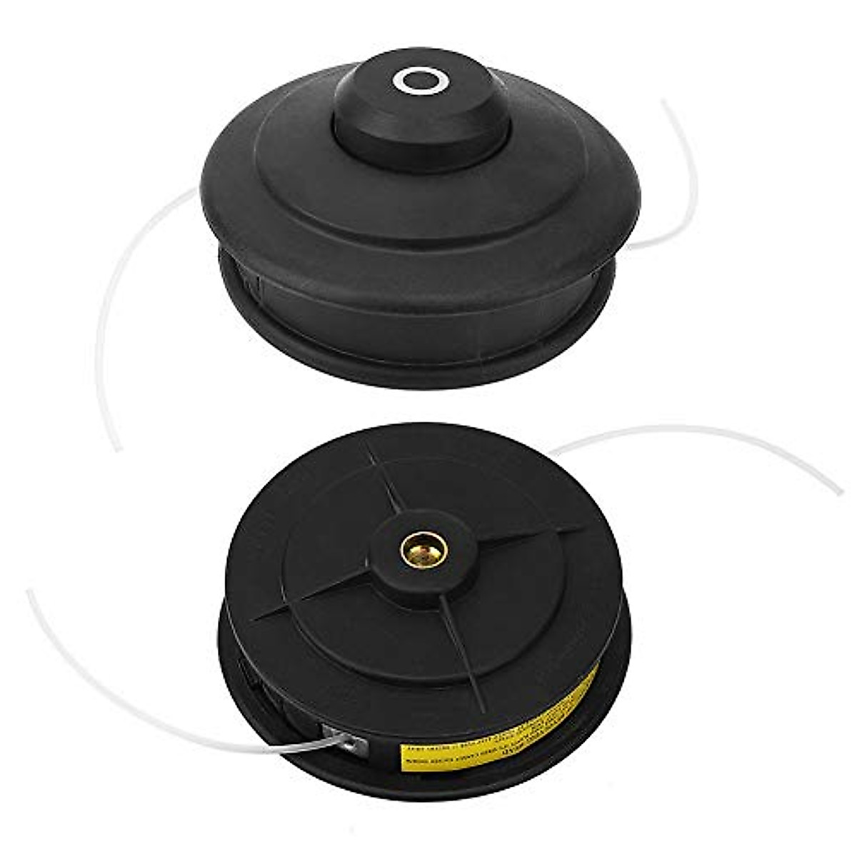 Brush Cutter Trimmer Head, WearResistant Curved Shaft Bump Strimmer Trimmer Head, Gardening Tool Durable Mower Trimmer Head, Grass For Lawn Mower Home Garden