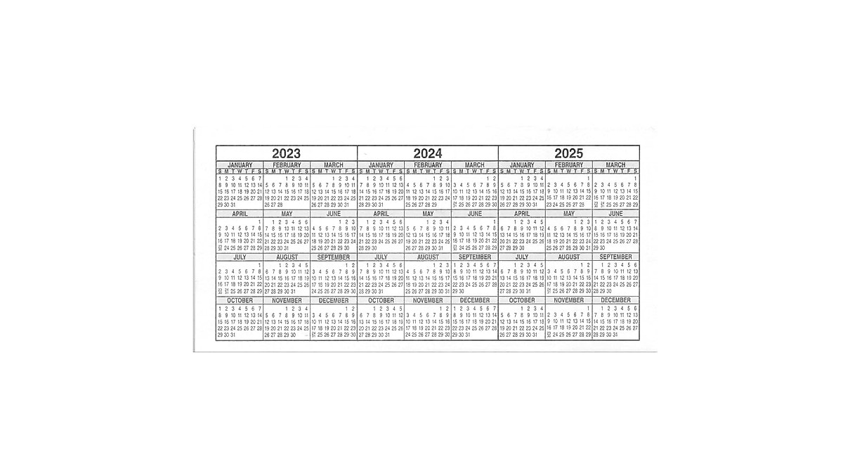 10 Checkbook Transaction Registers w/ Calendars | Made in USA