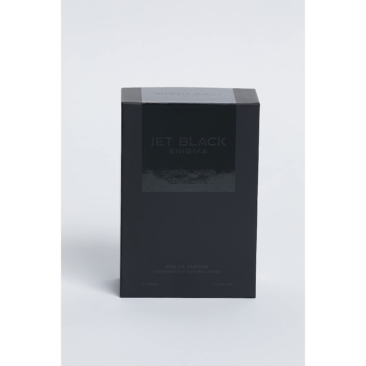 Michael Malul Jet Black Enigma 3.4 oz Men's Eau de Parfum, Luxury Fragrance for Men, Men's Cologne