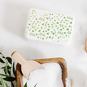 OLYCRAFT 4x5 Inch Silk Screen Stencils for Polymer Clay Confetti Silk Screen Printing Stencils Star Heart Reusable Clay Stencil Transfer for Polymer Clay Earring Hairpin Jewelry Making