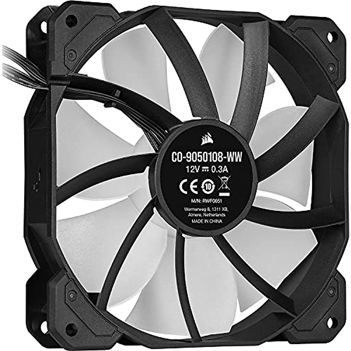CORSAIR iCUE SP120 RGB Elite Performance 120mm PWM Single Fan