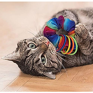 KONG Active Scrunchie with Cat Nip Cat Toy for All Breed Sizes