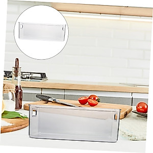 Hoement Home Gadgets Box Box Storage Basket Without Lid Storage Box Books Storage Rack Refrigerator Container The Pet Plastic Containers