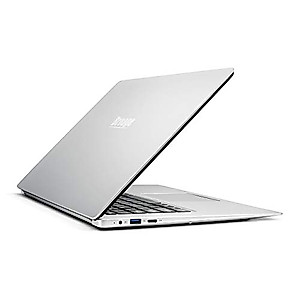 BROAGE 15.6" FHD Lightweight Laptop Computer, Intel Celeron N4020 up to 2.8GHz, 4GB RAM, 64GB eMMC, WiFi, Bluetooth, USB 3.0, HDMI, Webcam, Microphone, Silver, Windows 10 Home, Online Class Ready