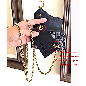 Saddle Card Hold Conversion Kit with Copper Chain/Felt Insert (120CM)