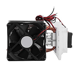 Peltier Cooler Semiconductor Refrigeration Cooling System DIY Kit 12V 6A Thermoelectric Peltier for Mini Air Conditioner