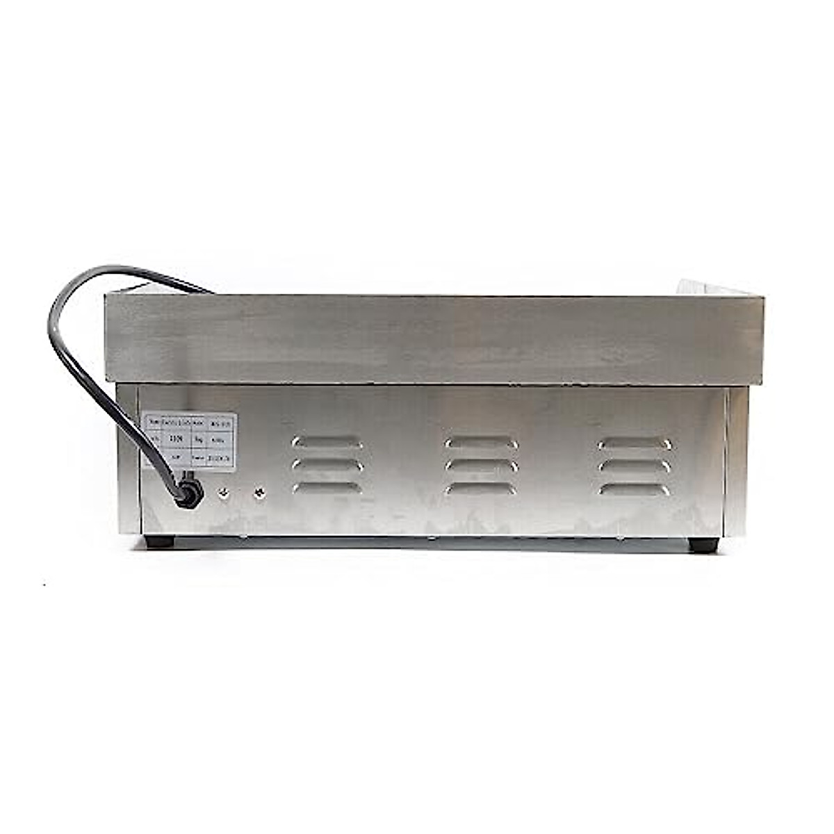 3000W Commercial Griddle,22"x14”Electric Griddles Grill,Commercial Flat Top Griddle Countertop Griddle Hot Plate BBQ Kitchen Stainless Steel Restaurant Grill Griddle Temperature Control 50°F-300°F