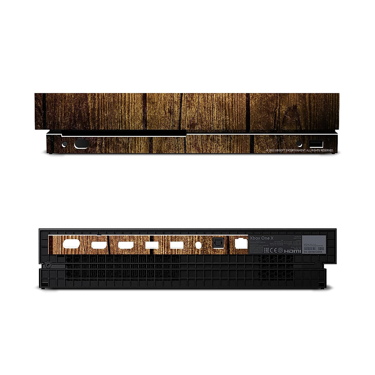 Head Case Designs Officially Licensed Assassin's Creed Wood And Metal Chest Black Flag Graphics Vinyl Sticker Gaming Skin Decal Cover Compatible With Xbox One X Console