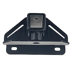 Class 3 Tow Towing Trailer Hitch Receiver Kit Black 2 Inch Fit for 2003-2018 Dodge Ram 1500 & 2003-2013 Ram 2500 3500