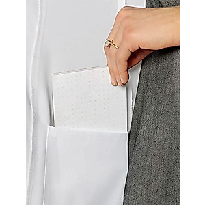 Med Couture Lab Coats Women's Lab Coat,8616, White, 2XL