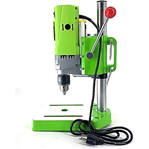 DOMINTY Bench Drill Stand 710W Mini Electric Bench Drilling Machine Drill Chuck 1-13mm for Hand Drill