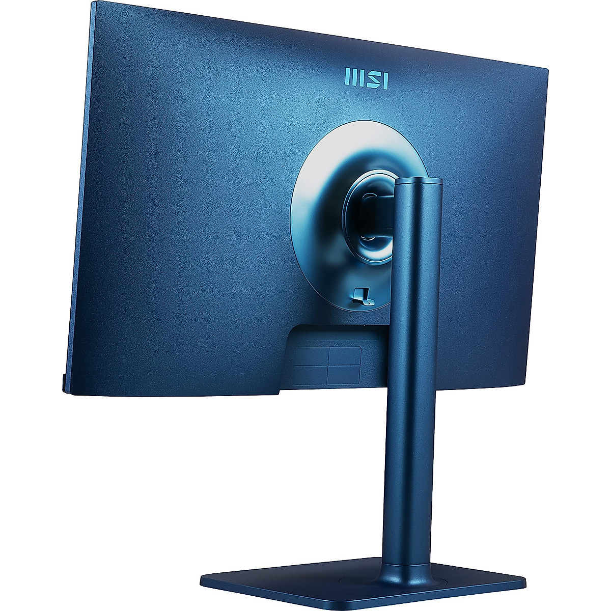 MSI Modern MD241P Ultramarine, 24" Monitor, 1920 x 1080 (FHD), IPS, 75Hz, TUV Certified Eyesight Protection, 5ms, HDMI, USB C, Tilt, Swivel, Height Adjustable, Pivot