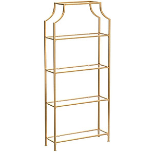 Safavieh Home Collection Slater 4 Tier Etagere, Gold