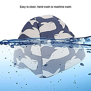 OKJHFD Guinea Printed Fish Pattern Pig Cave Cozy Hamster House Large Hideout Dwarf Rabbits Hedgehog Bearded Winter Hamster Cage Accessories(Small)