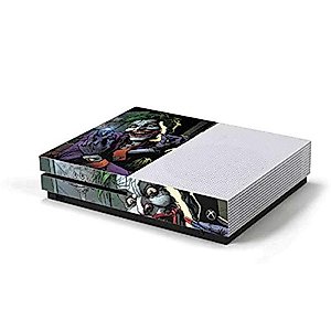 Skinit Decal Gaming Skin for Xbox One S Console - Officially Licensed Warner Bros The Joker Put on a Smile Design