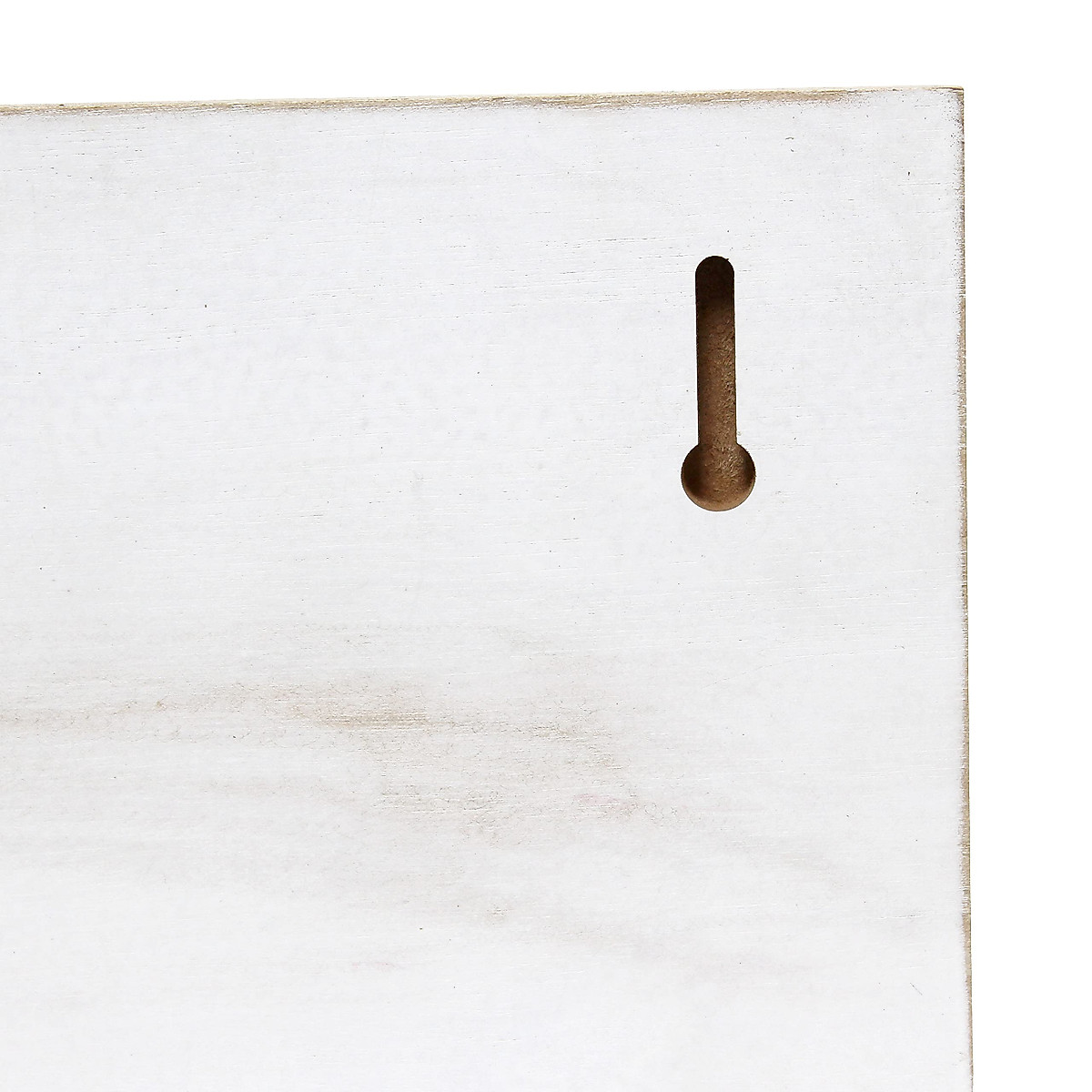 Elegant Designs HG2038-WBM Decorix Farmhouse Wall Mounted Hanging 4 Photo Wood Picture Display w Clips & Look What I Made Black Script for Artwork,Drawings,Décor,Kids Room,Nursery,Playroom,Wht Wash