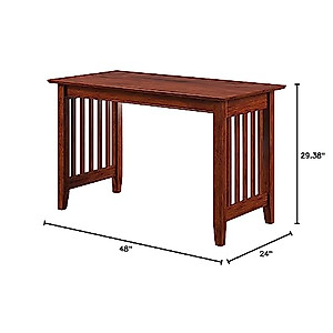 AFI Mission Writing Desk, Walnut