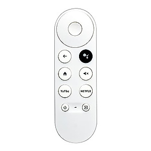 Replacement Voice Remote Control for Google Chromecast 4K Snow Snow Streaming Media Player G9N9N GA01409-US GA01919-US GA01920-US GA01923-US (Remote Control Only)