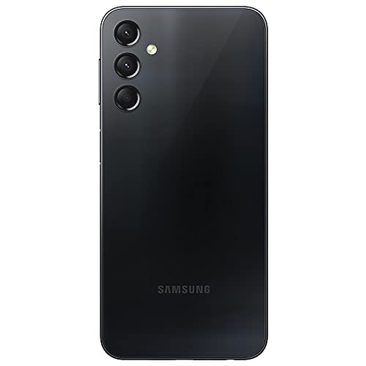 SAMSUNG Galaxy A24 Dual SIM (128GB, 4GB) 6.5" 90Hz AMOLED, Octa-Core (6nm), 50MP Triple Camera, 4G Volte (GSM Unlocked for T-Mobile, Metro, Global) International Model A245M/DSN (w/ 256GB SD, Black)