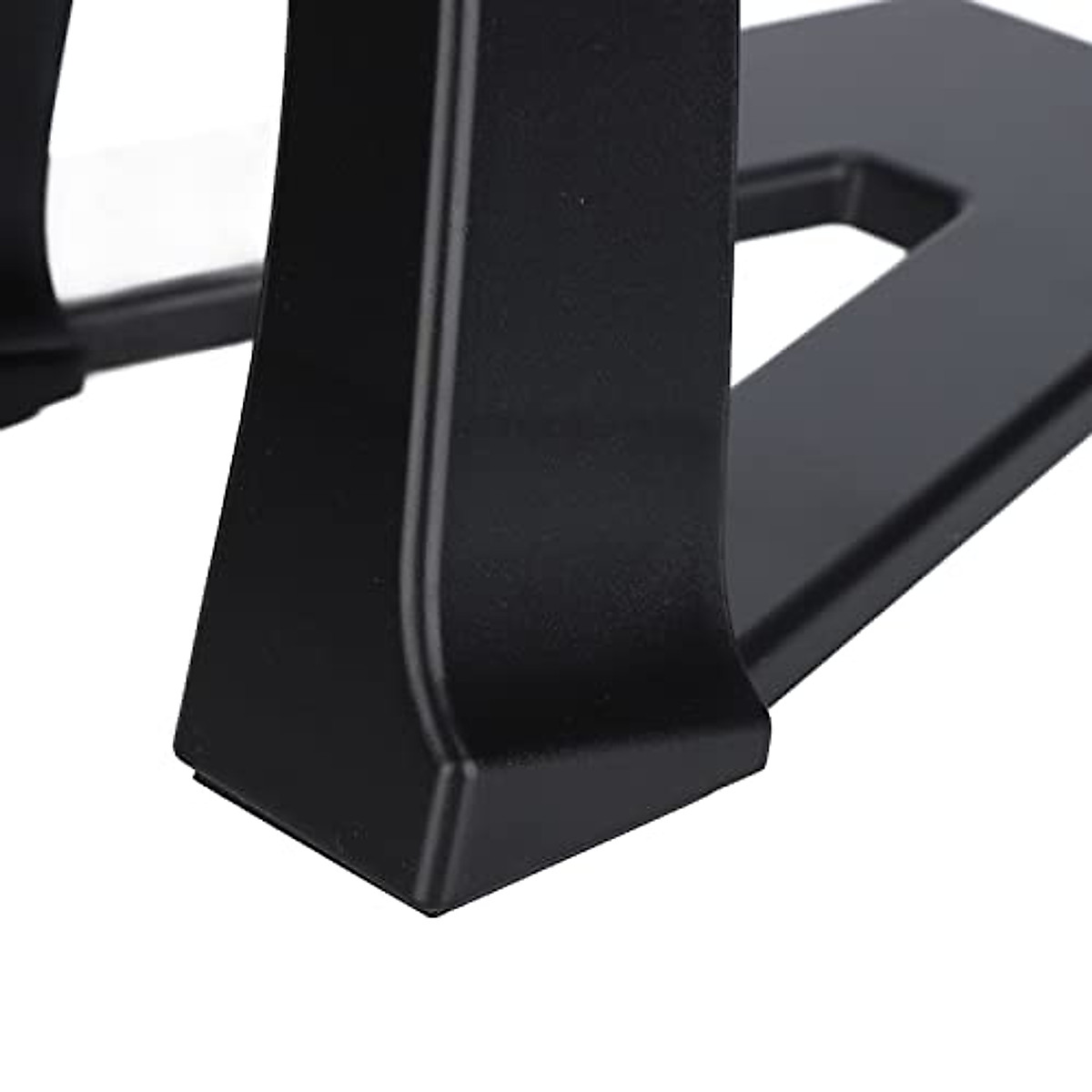 VR Stand, Easy to Install VR Headset Stand and Controller Holder Lens Friendly Compatible with a Stable Base for Rift S for Quest 2 for Vive(Black)