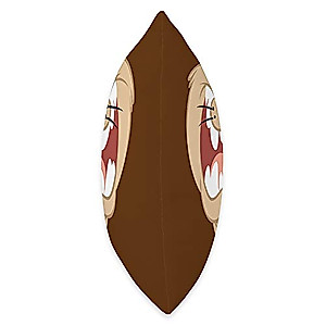 Looney Tunes Taz Face Throw Pillow, 16x16, Multicolor