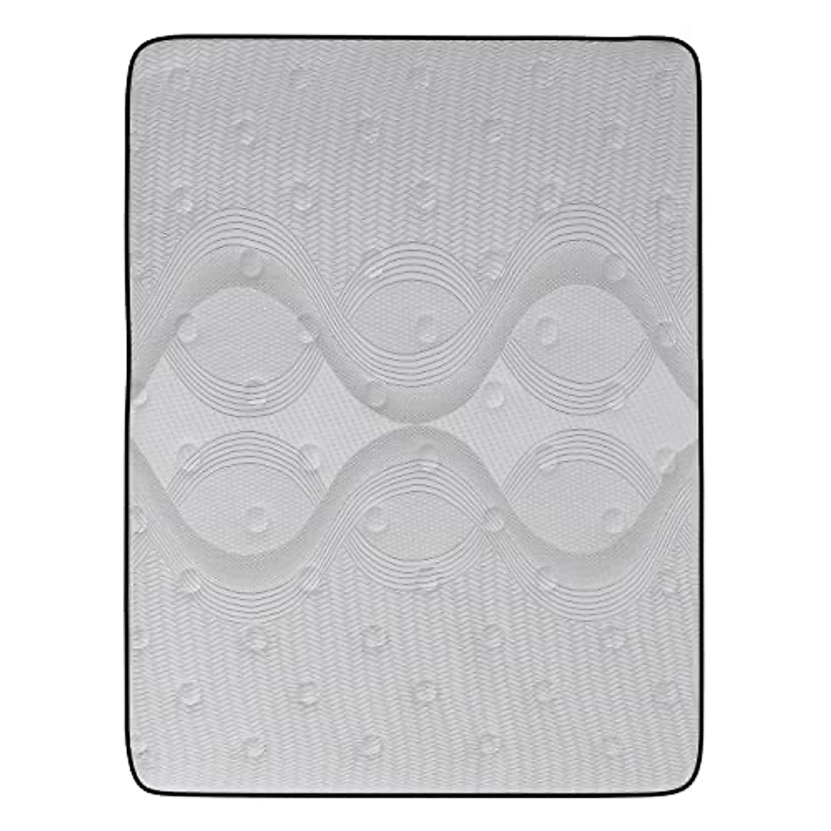 Taylor & Logan Oriana 12" CertiPUR-US Certified Hybrid Pocket Spring Mattress in a Box with an Extra Firm Feel for Durable Support - Queen