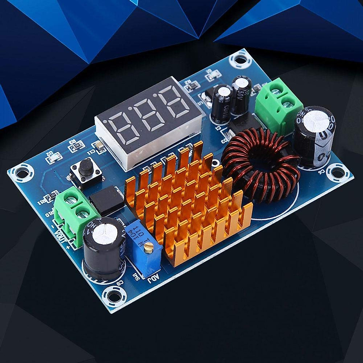 DC-DC Step Up Module Power Supply Voltage Boost Module Converter Regulator 3-35V to 5V-45V Power Supply Module 5A DIY Charger Large Power Module
