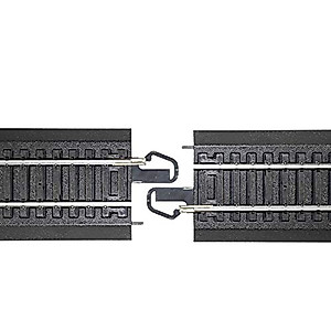 Bachmann Trains Snap-Fit E-Z TRACK E-Z TRACK OVER-UNDER FIGURE 8 TRACK PACK - STEEL ALLOY Rail With Black Roadbed - HO Scale