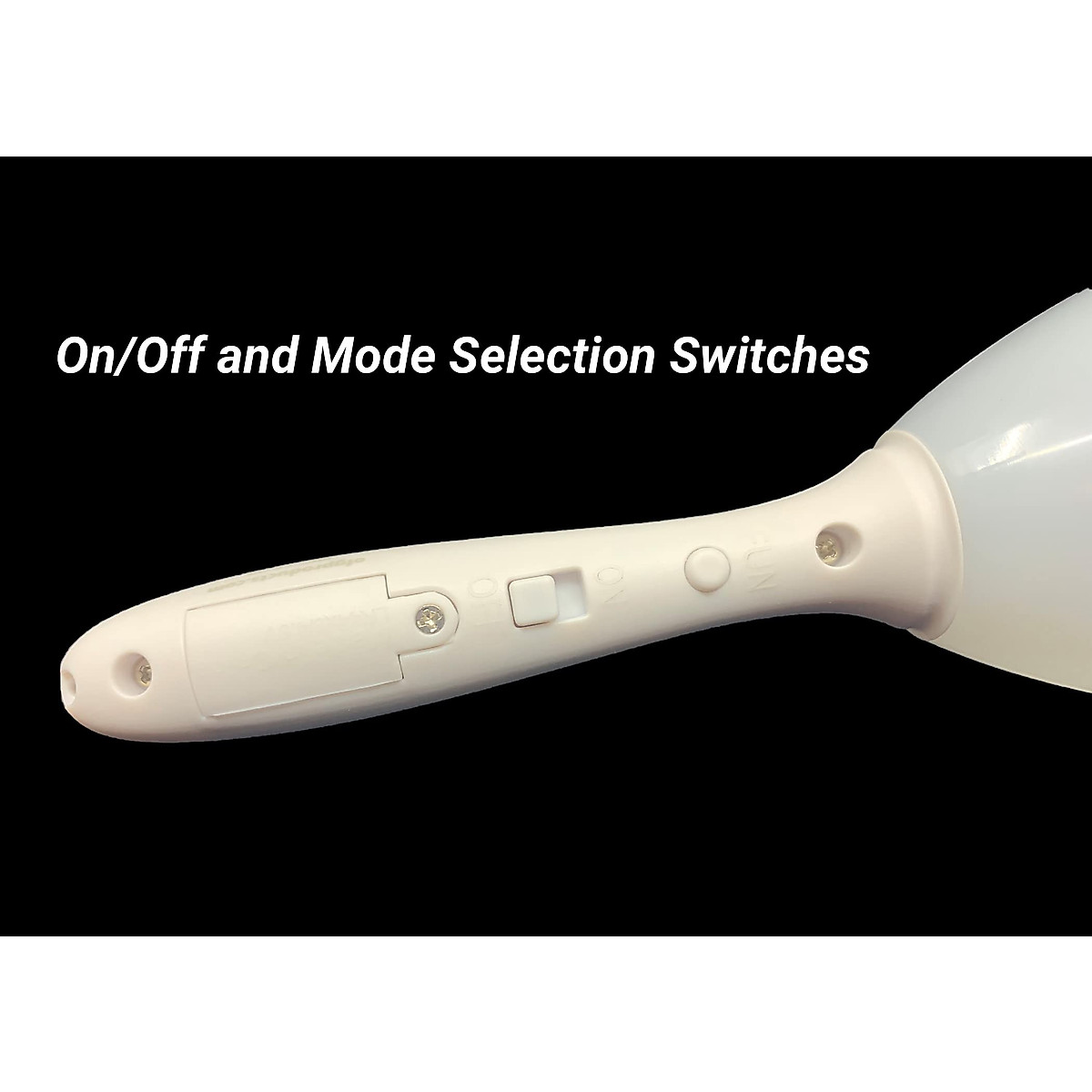 Pack of 2 Light Shakers LED Light Up Maracas - Choose From Multiple Modes: Solid Red, Green, and Blue; Plus COLOR CHANGE (Alternates Colors With Every Shake)