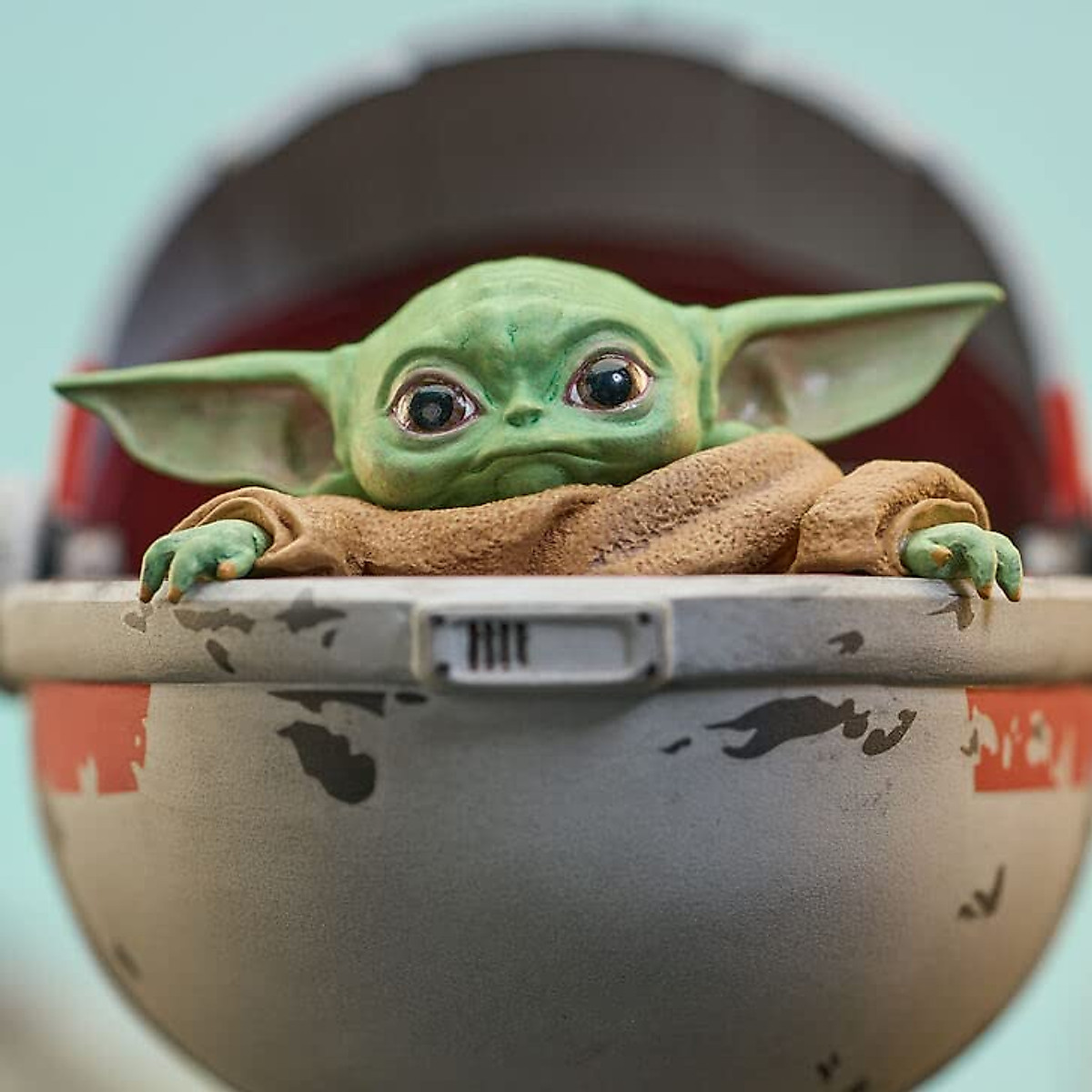 Diamond Select Toys Star Wars: The Mandalorian: The Child with Pram 1:6 Scale Statue, 5.5 inches