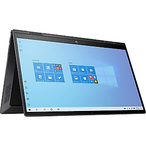 2020 Newest HP ENVY x360 2-in-1 Laptop, 15.6" Full HD Touchscreen, AMD Ryzen 5 4500U Processor up to 4.0GHz, 8GB Memory, 256GB PCIe SSD, Backlit Keyboard, HDMI, Wi-Fi, Windows 10 Home, Nightfall Black