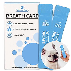 Doctor By Breath Bronchial Supplements for Dogs - Dog Cough Relief - for Dry, Wet & Barkly Pet Cough (8.5 Ounce (Pack of 1))